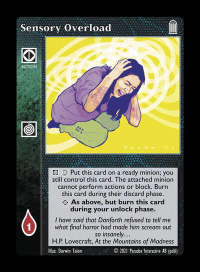 Library - Sensory Overload - Action - Black Chantry Productions | VTES ...