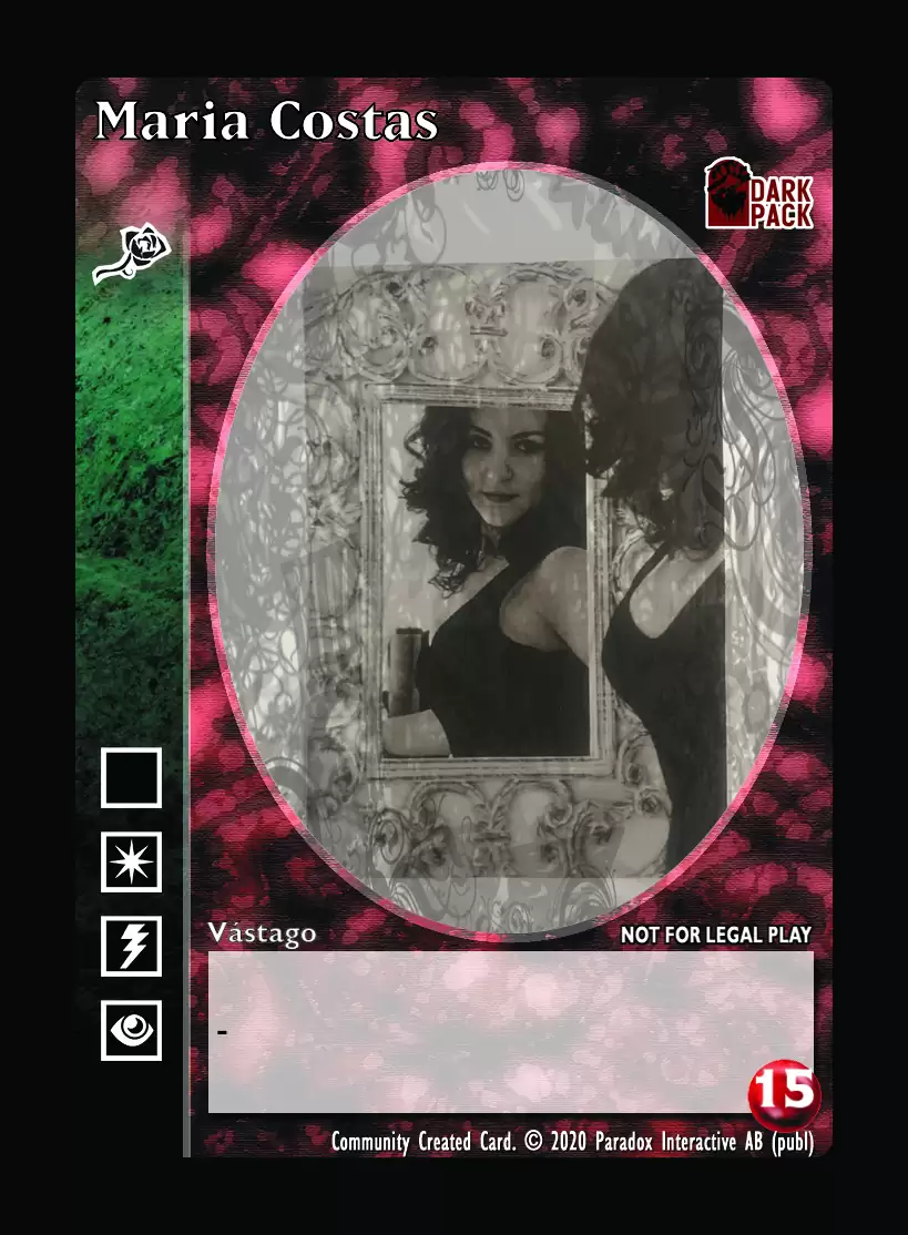 Maria Costas - Custom Card - Black Chantry Productions | VTES Community ...