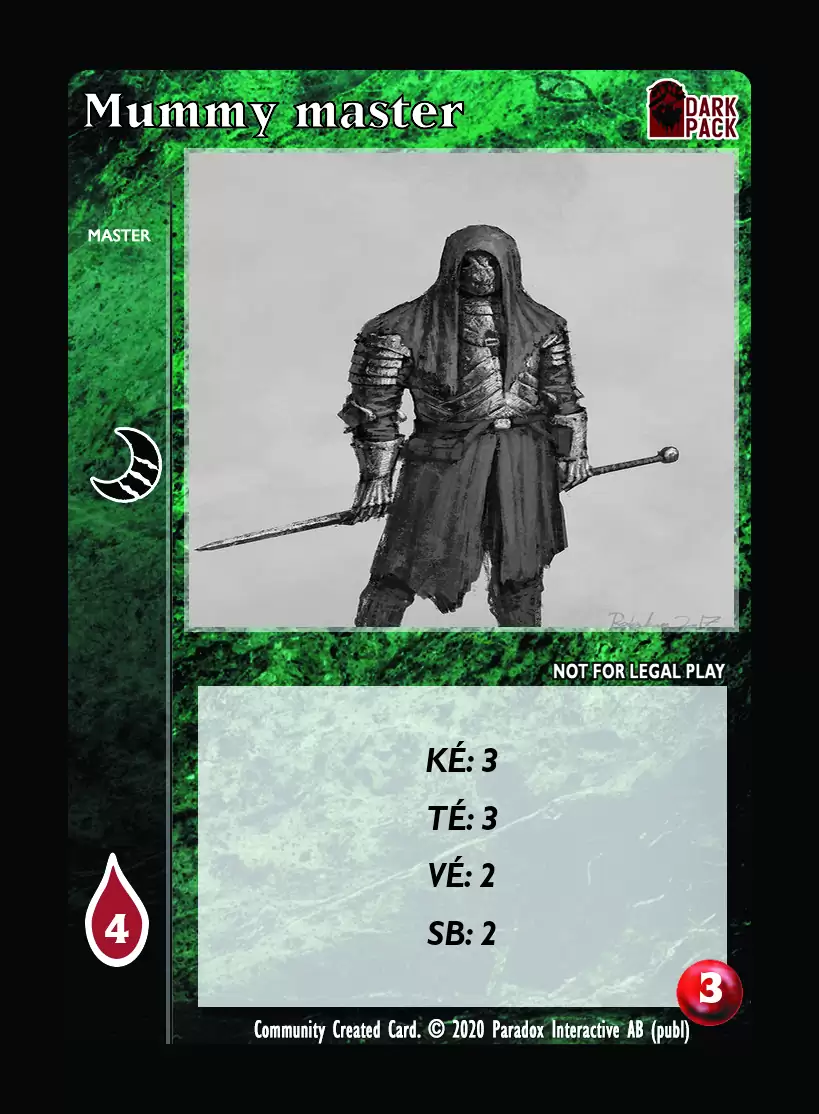 Mummy Master - Custom Card - Black Chantry Productions | VTES Community ...