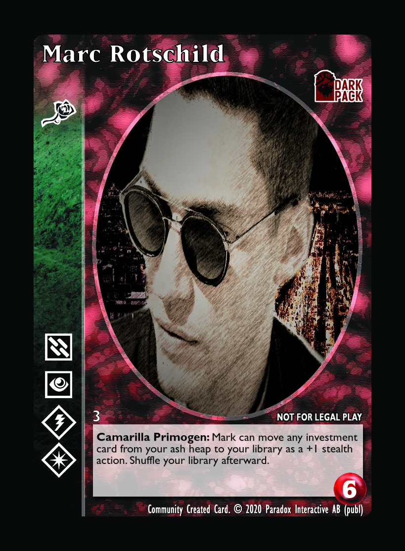 Marc Rotschild - Custom Card - Black Chantry Productions | VTES ...