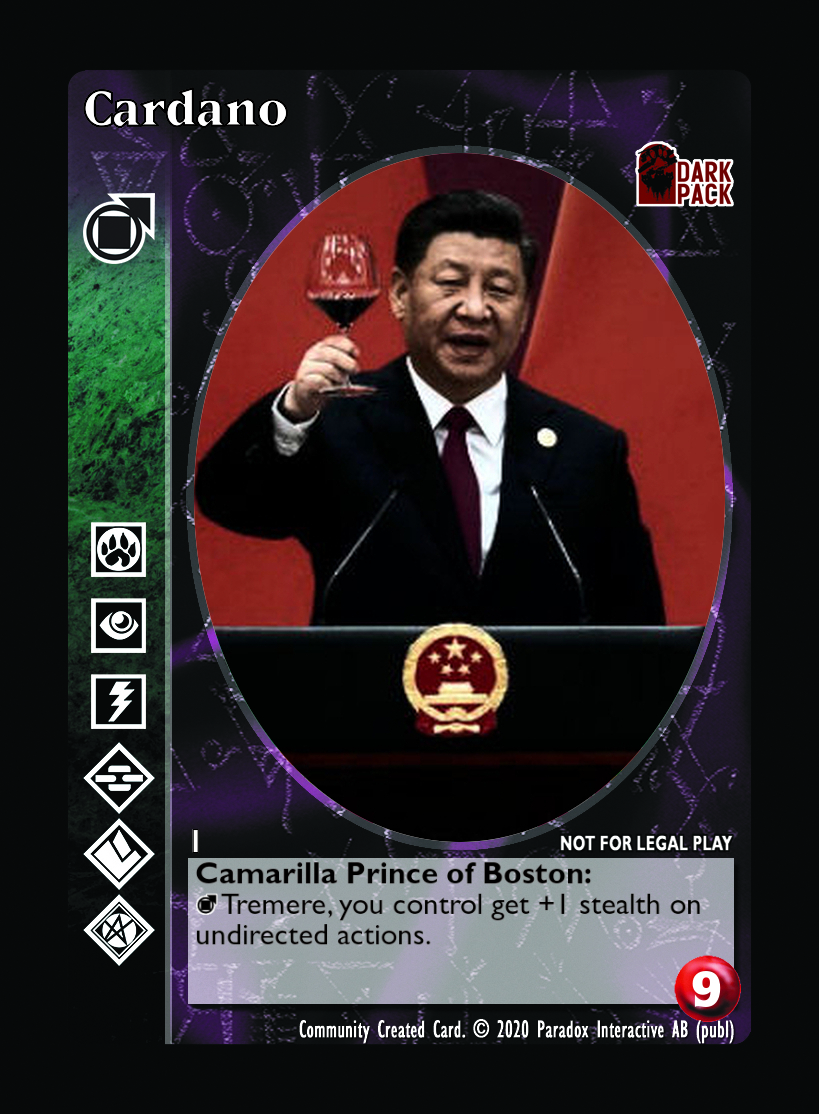 Cardano - Custom Card - Black Chantry Productions | VTES Community ...