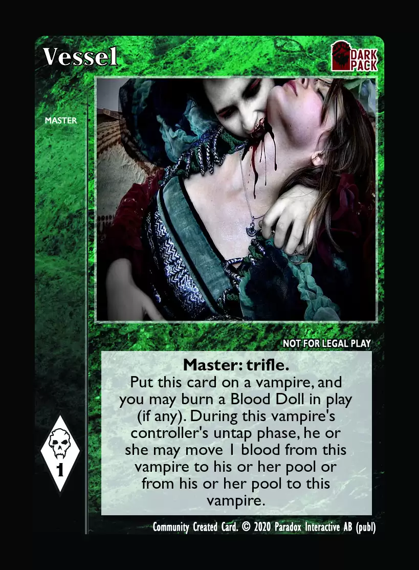 Vessel - Custom Card - Black Chantry Productions | VTES Community Cards ...
