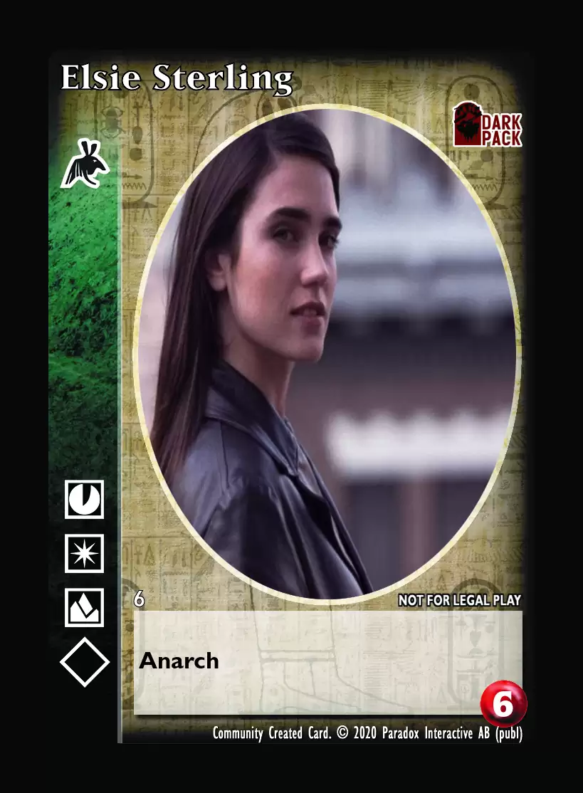 Elsie Sterling - Custom Card - Black Chantry Productions | VTES ...