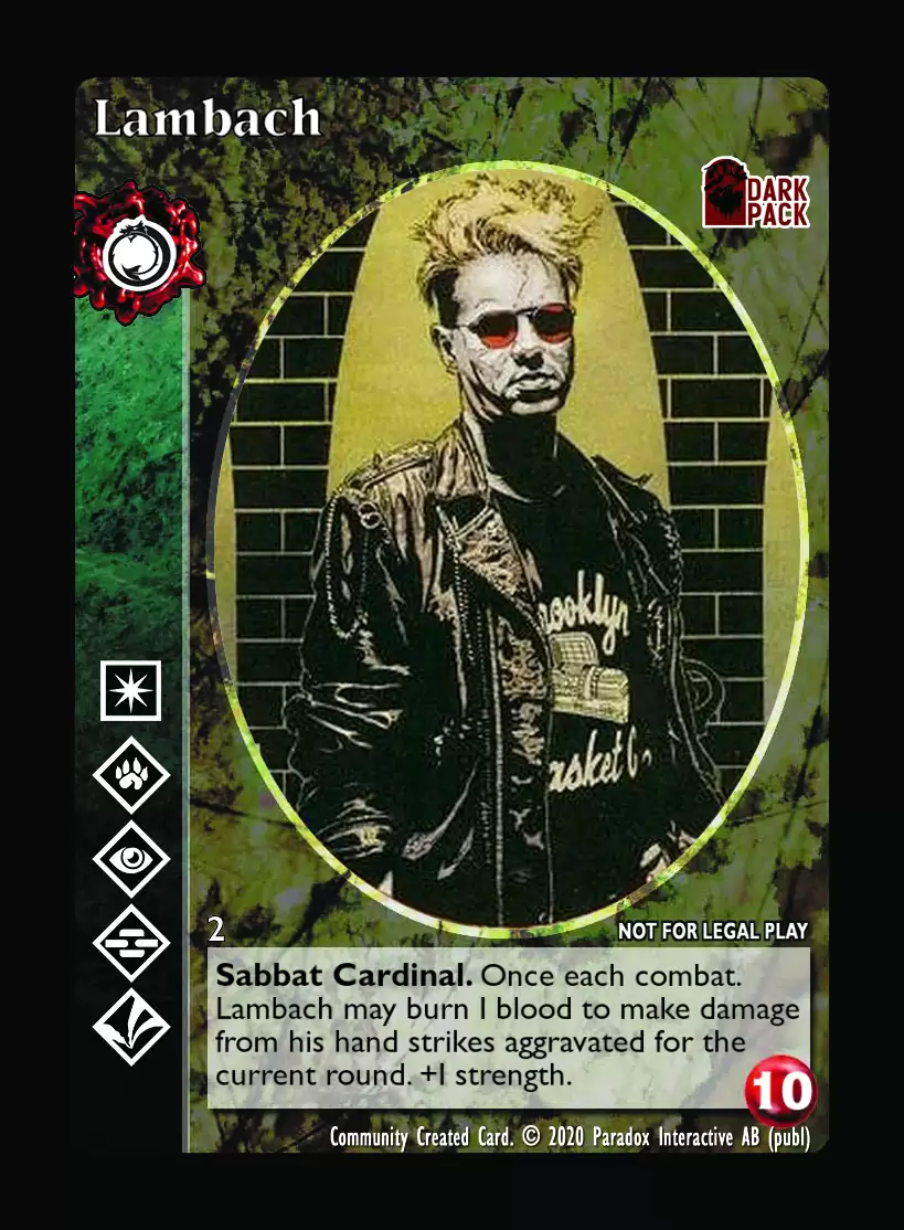 Lambach - Custom Card - Black Chantry Productions | VTES Community ...