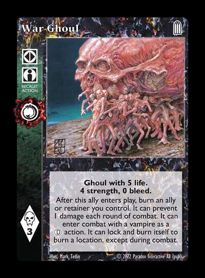 Library - War Ghoul - Ally - Black Chantry Productions | VTES Legacy ...