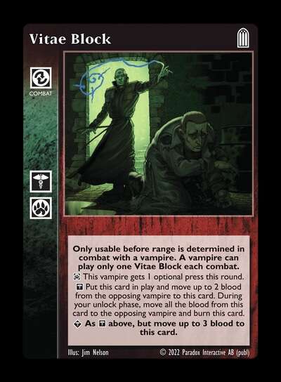 Library - Vitae Block - Combat - Black Chantry Productions | VTES ...
