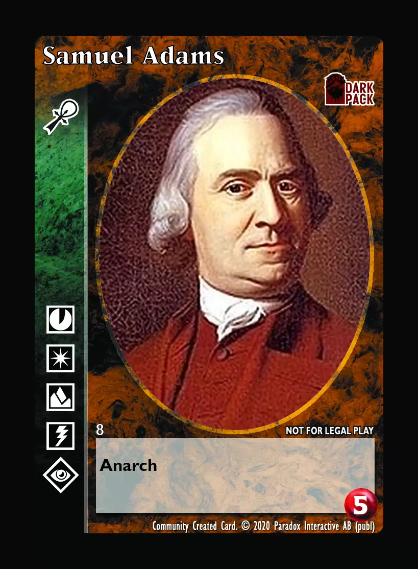 James Madison - Custom Card - Black Chantry Productions | VTES ...