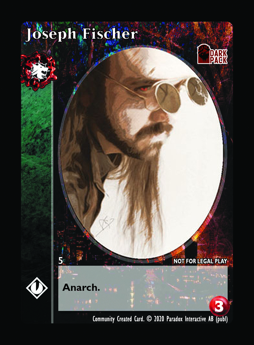 Joseph Fischer - Custom Card - Black Chantry Productions | VTES ...