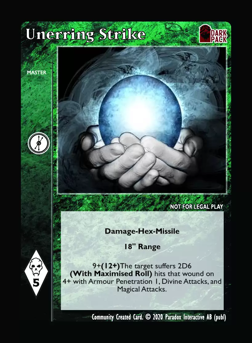Unerring Strike - Custom Card - Black Chantry Productions | VTES ...