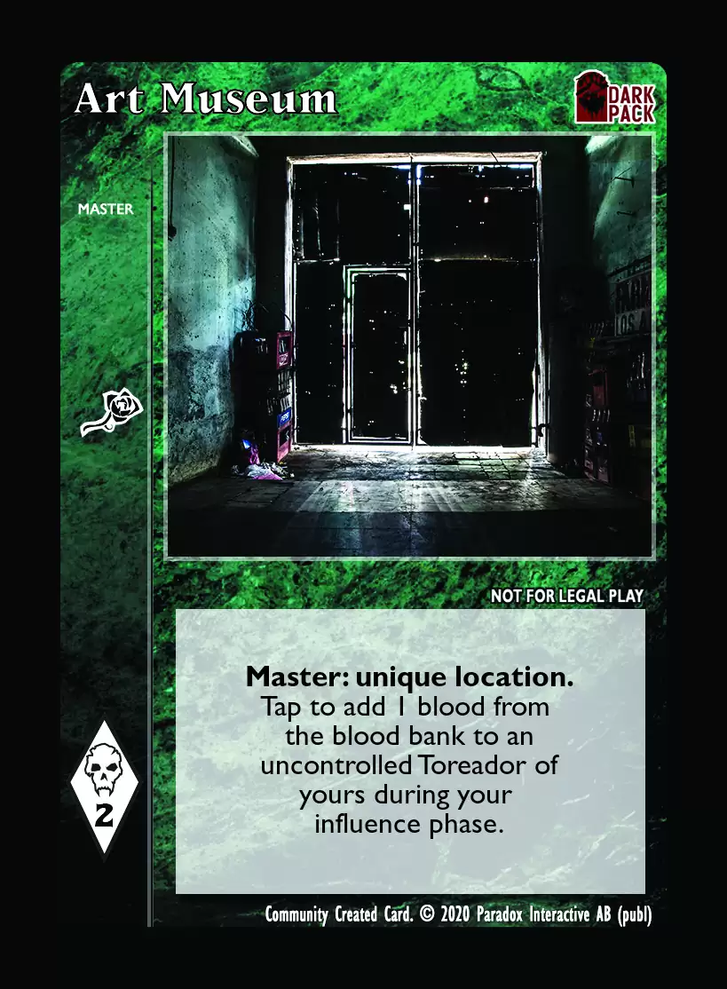 Art Museum - Custom Card - Black Chantry Productions | VTES Community ...