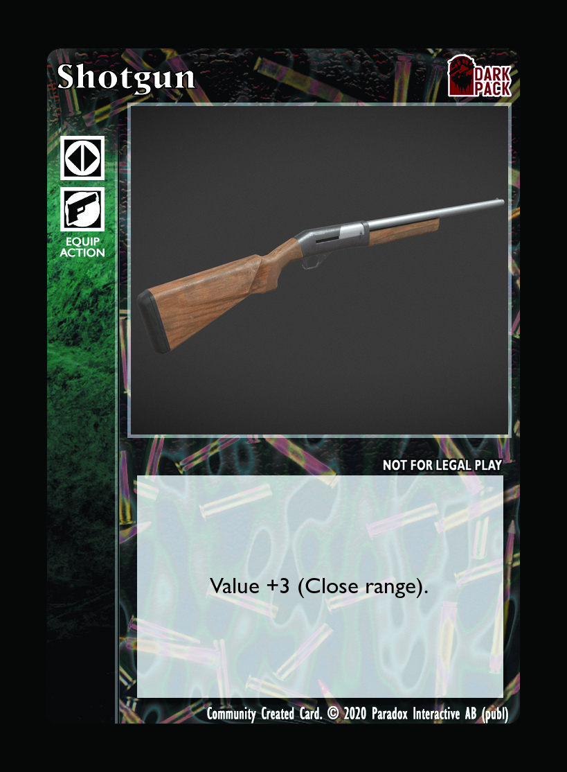 Shotgun - Custom Card - Black Chantry Productions | VTES Community ...