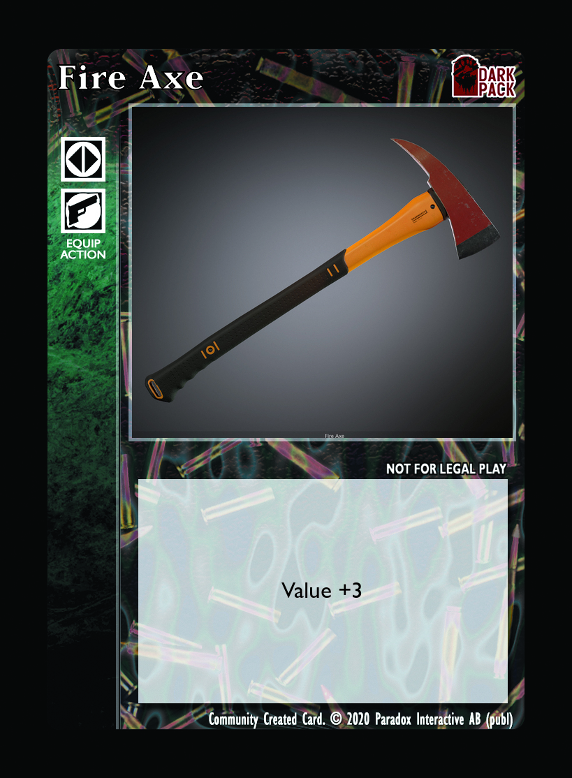 Fire Axe - Custom Card - Black Chantry Productions | VTES Community ...