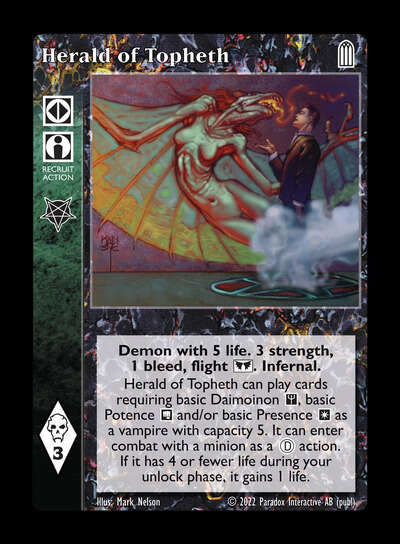 Library - Herald of Topheth - Ally - Black Chantry Productions | VTES ...