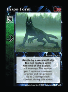 Hispo Form - Custom Card - Black Chantry Productions | VTES Community ...