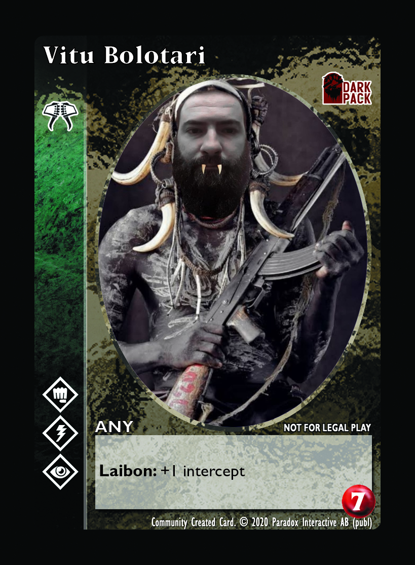 Vitu Bolotari - Custom Card - Black Chantry Productions | VTES ...