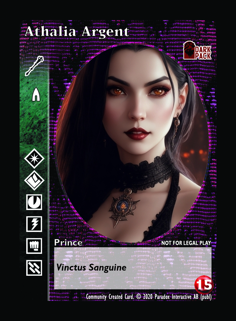 Athalia Argent - Custom Card - Black Chantry Productions | VTES ... Athalia Argent - Custom Card - Black Chantry Productions | VTES ...