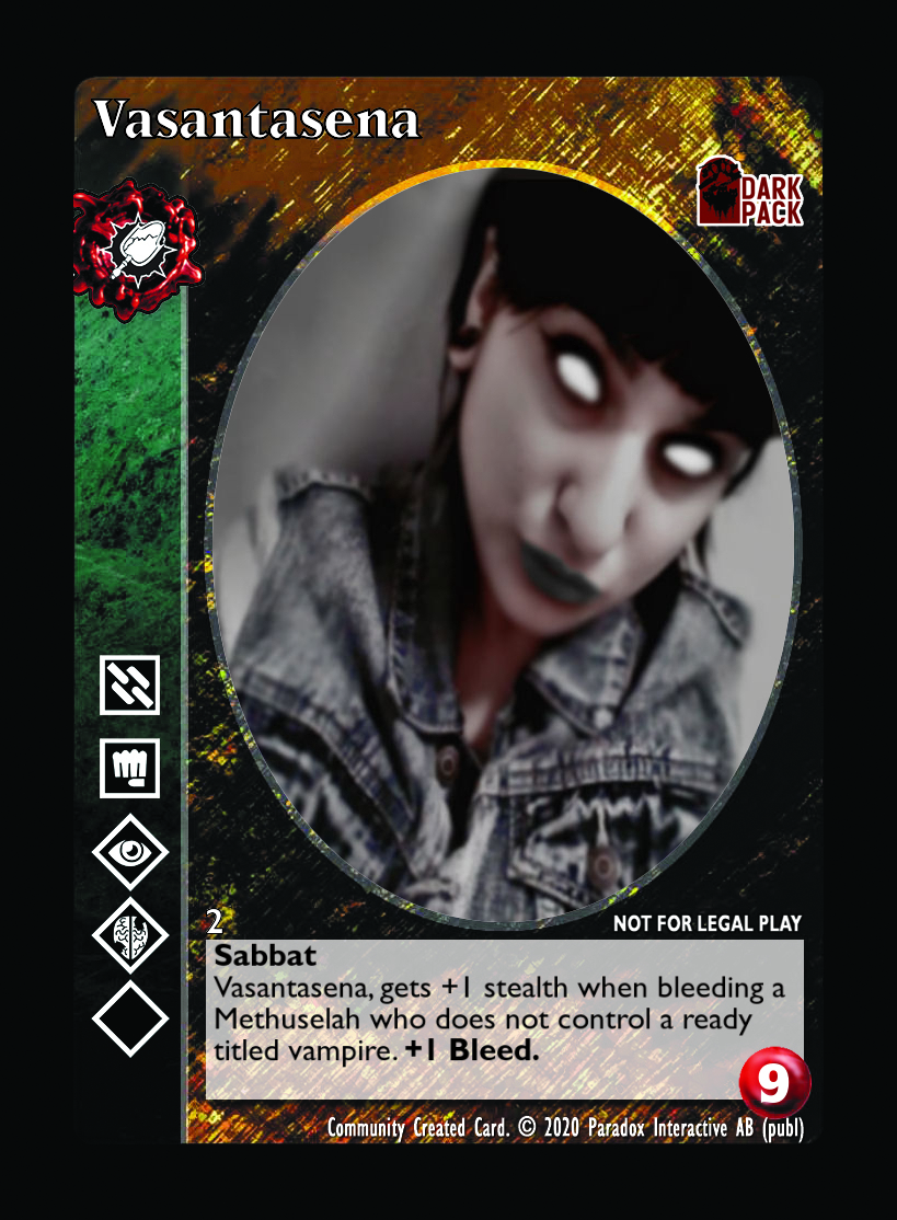 Vasantasena - Custom Card - Black Chantry Productions | VTES Community ...