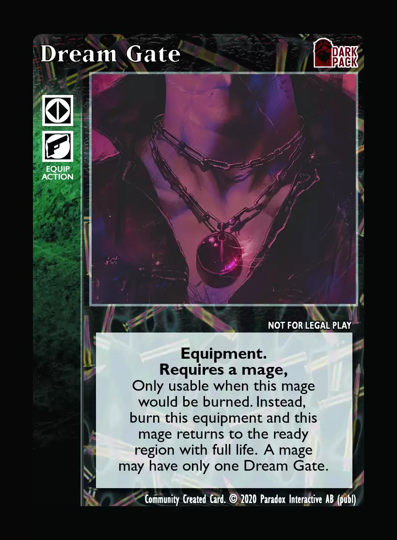 Dream Gate - Custom Card - Black Chantry Productions | VTES Community ...
