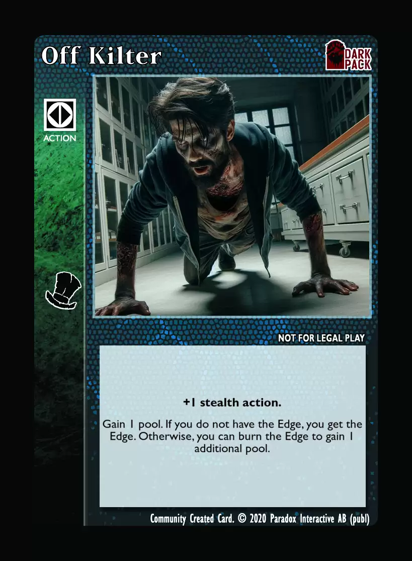 Off Kilter - Custom Card - Black Chantry Productions | VTES Community ...