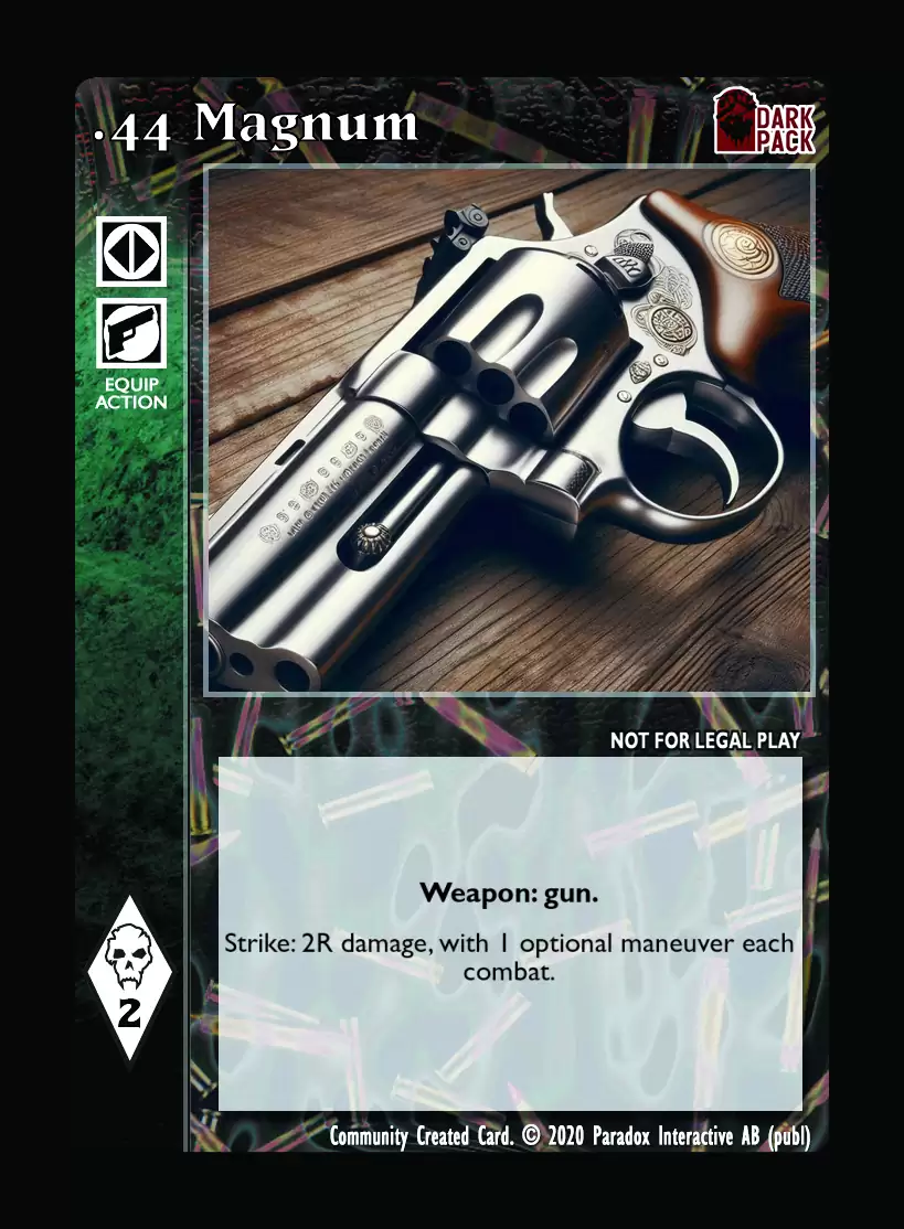 .44 Magnum - Custom Card - Black Chantry Productions | VTES Community ...