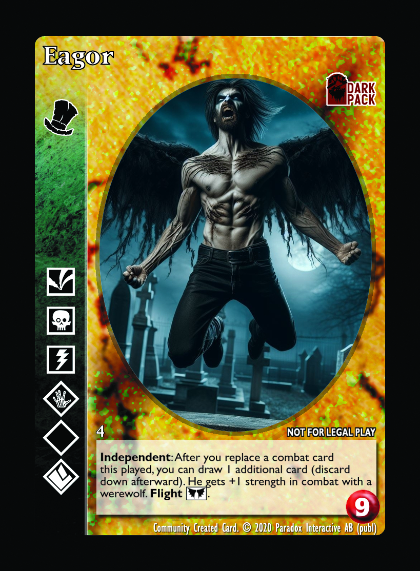 Eagor - Custom Card - Black Chantry Productions | VTES Community Cards ...