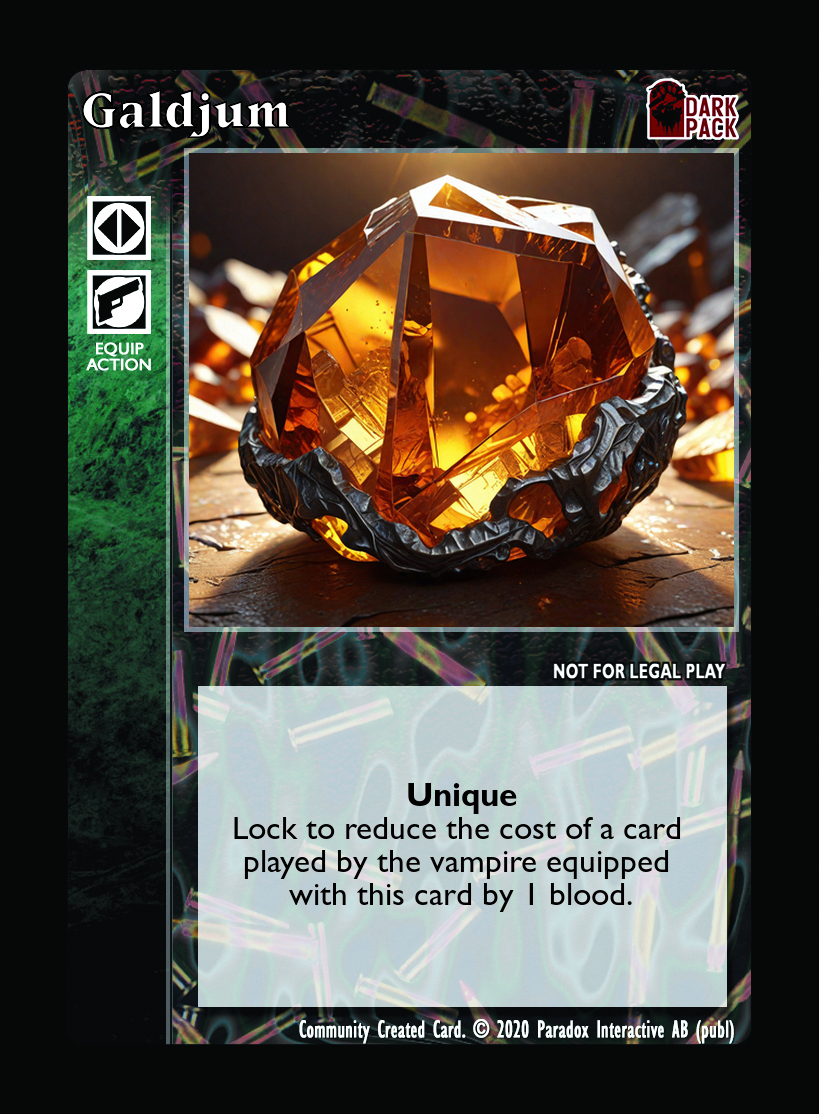 Galdjum - Custom Card - Black Chantry Productions | VTES Community ... Galdjum - Custom Card - Black Chantry Productions | VTES Community ...