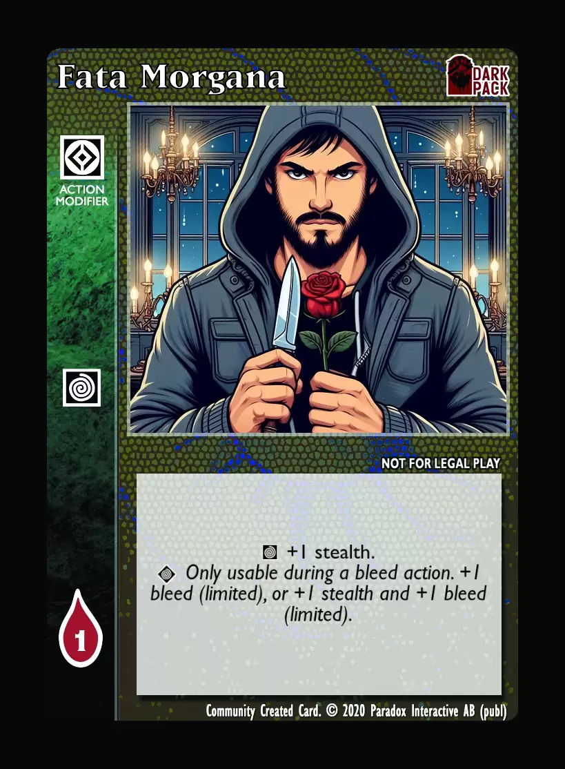 Fata Morgana - Custom Card - Black Chantry Productions | VTES Community ...