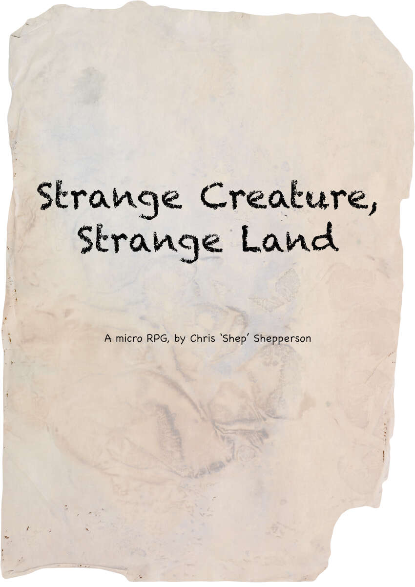 Strange Creature, Strange Land - Hansor Publishing | DriveThruRPG