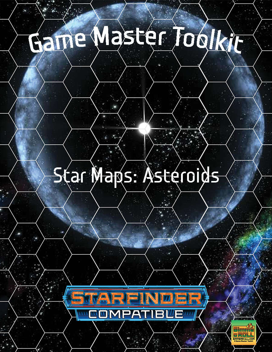 Star Map: Asteroids - Gimme a Roll | DriveThruRPG