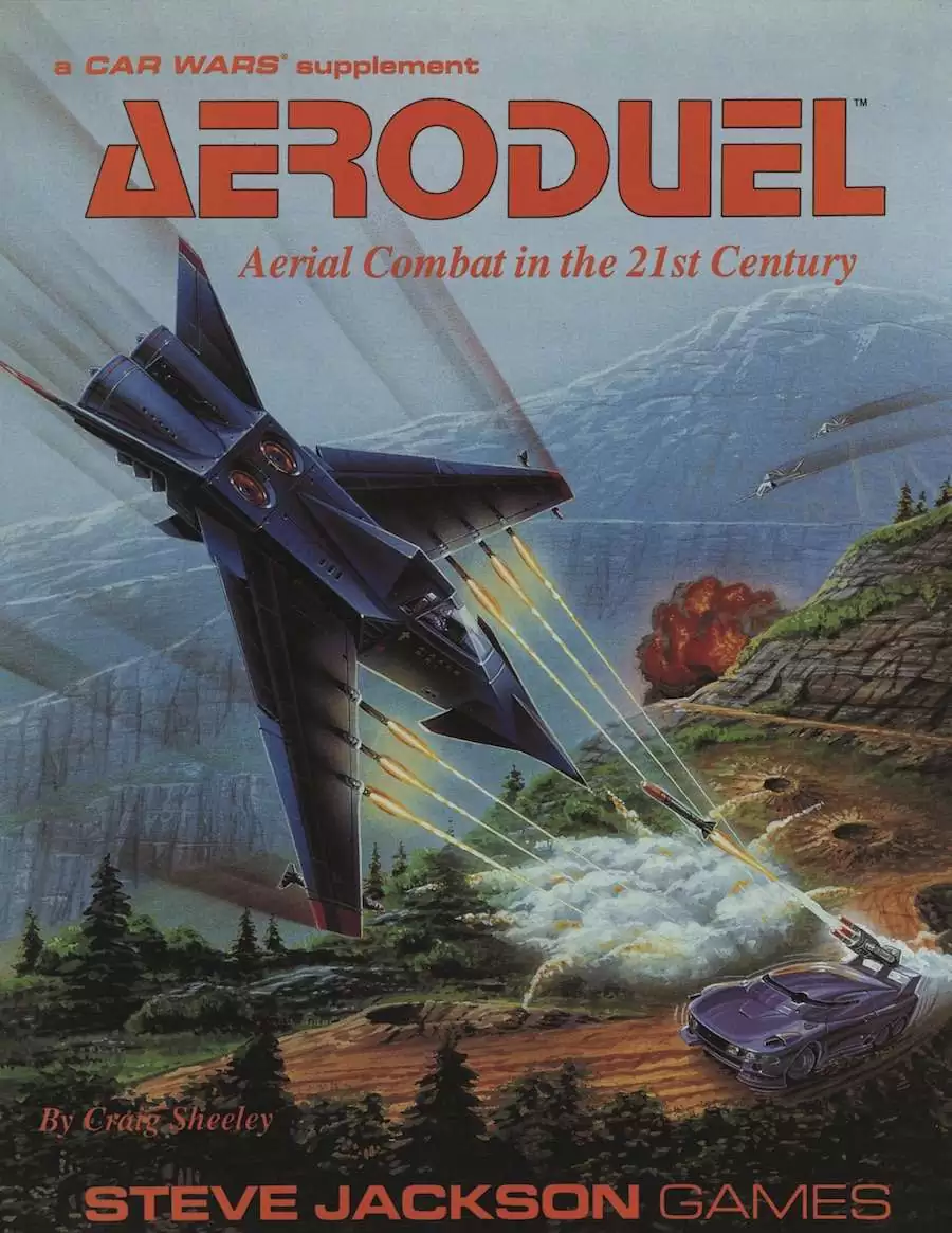 Car Wars Aeroduel - Steve Jackson Games | Car Wars | DriveThruRPG