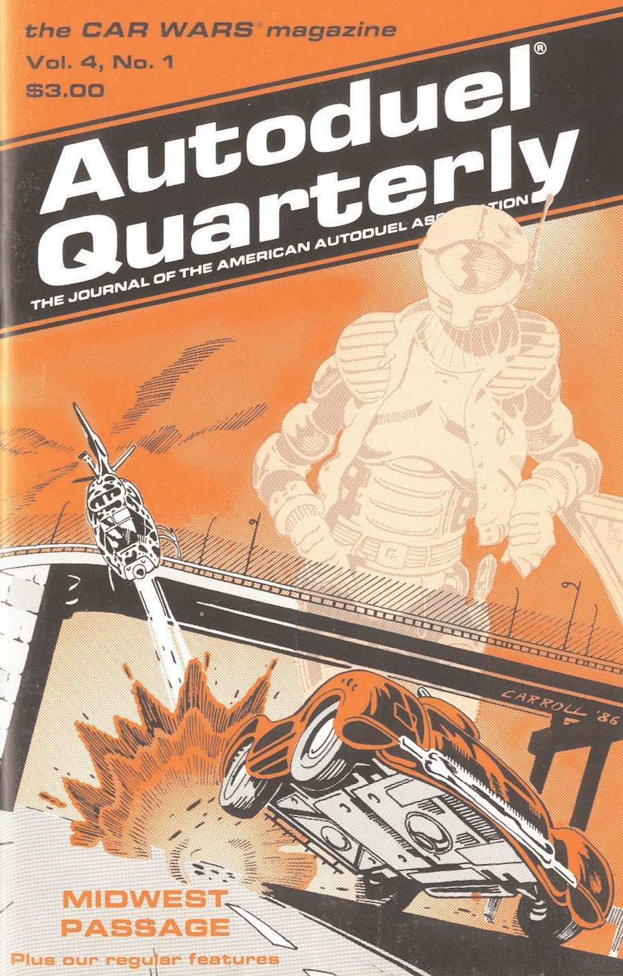 Autoduel Quarterly #4/1 - Steve Jackson Games | Car Wars | DriveThruRPG