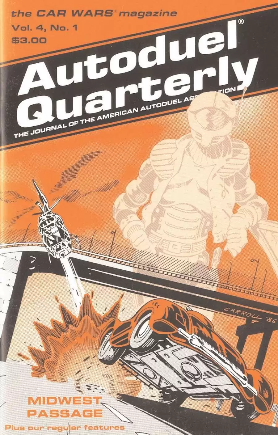 Autoduel Quarterly #4/1 - Steve Jackson Games | Car Wars | DriveThruRPG