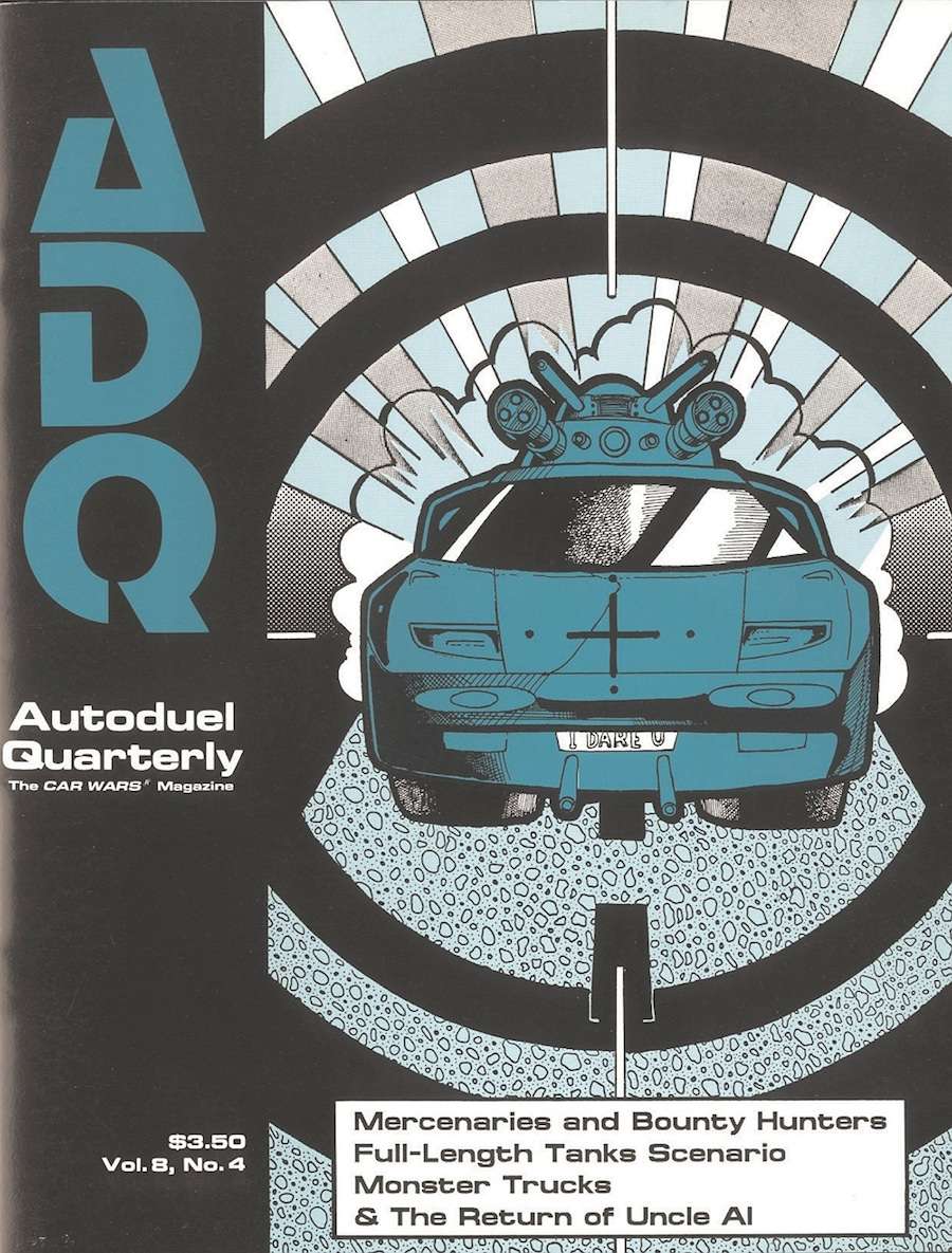 Autoduel Quarterly #8/4 - Steve Jackson Games | Car Wars | DriveThruRPG