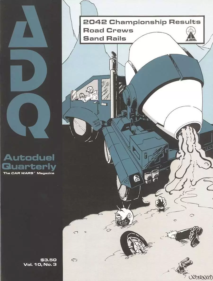 Autoduel Quarterly #10/3 - Steve Jackson Games | Car Wars | DriveThruRPG