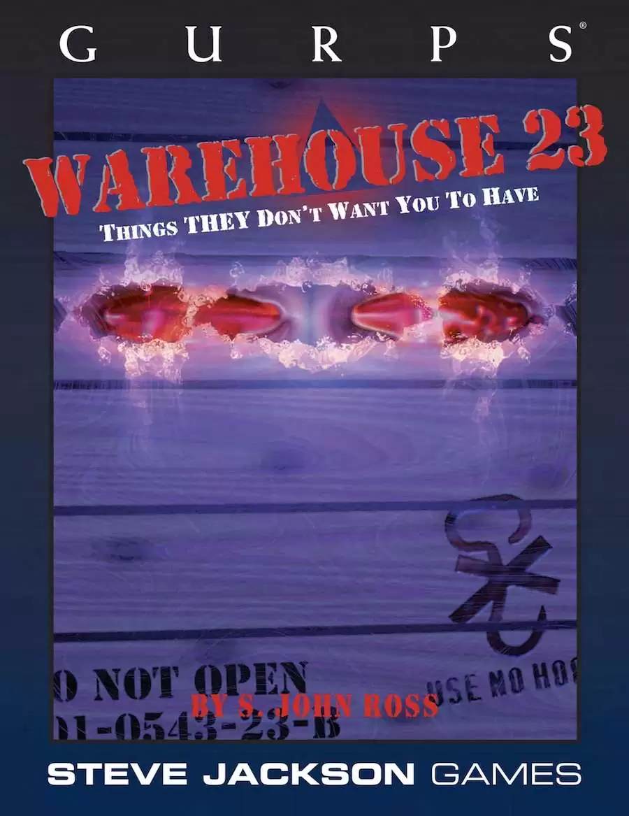 GURPS Classic: Warehouse 23 - Steve Jackson Games | GURPS Third Edition | DriveThruRPG