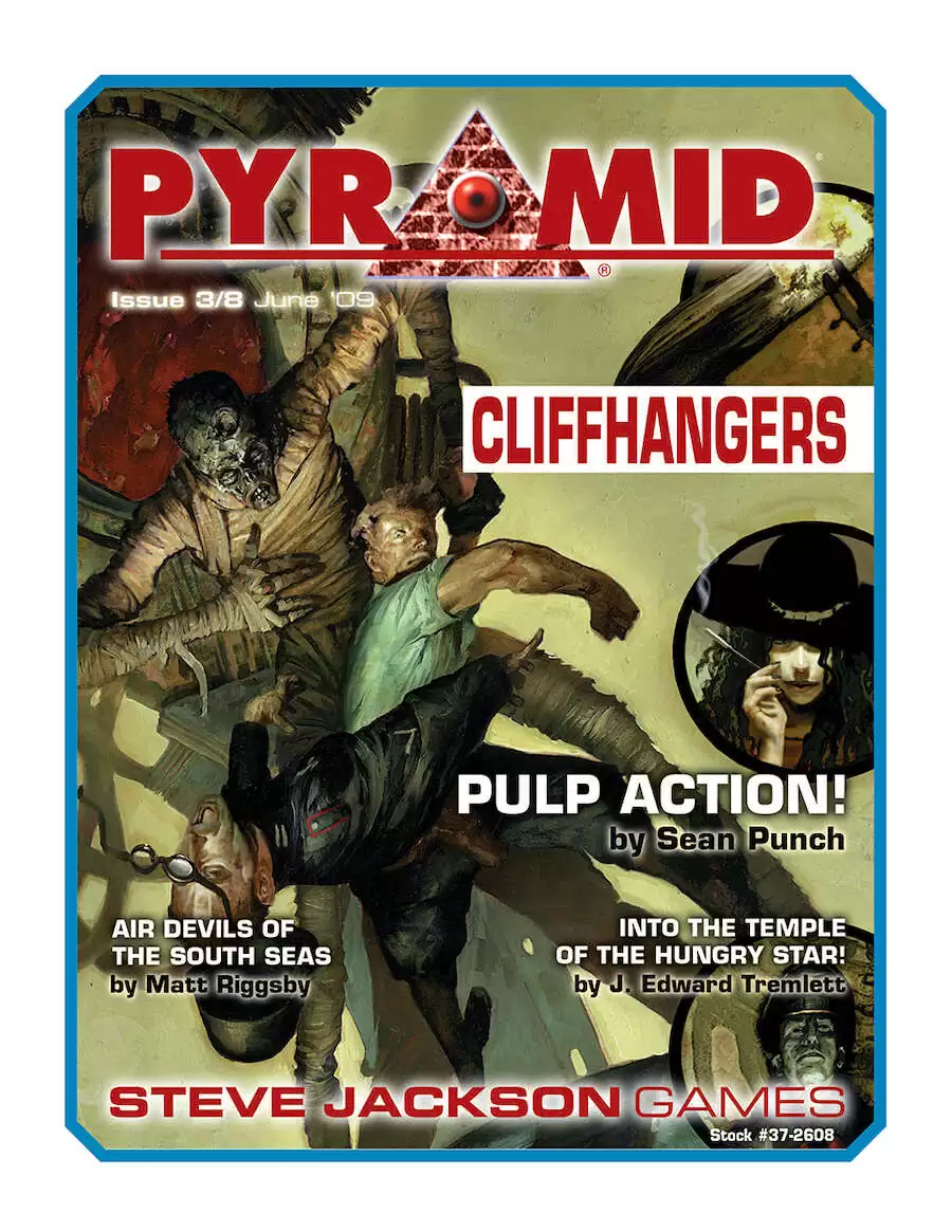 Pyramid #3/008: Cliffhangers - Steve Jackson Games | Pyramid for GURPS ...