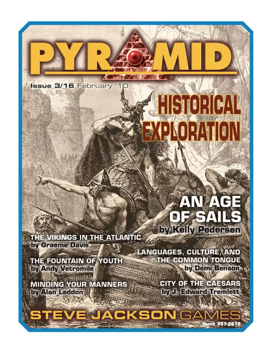 Pyramid #3/016: Historical Exploration - Steve Jackson Games | Pyramid ...