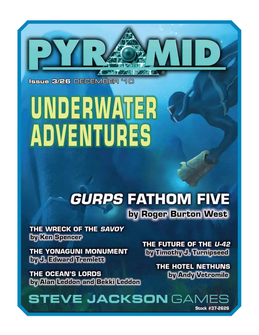 Pyramid #3/026: Underwater Adventures - Steve Jackson Games | Pyramid ...