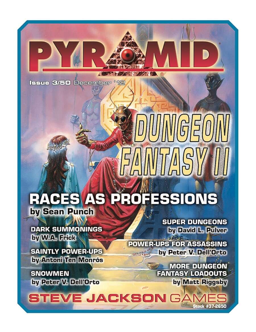 Pyramid #3/050: Dungeon Fantasy II - Steve Jackson Games | Pyramid for ...