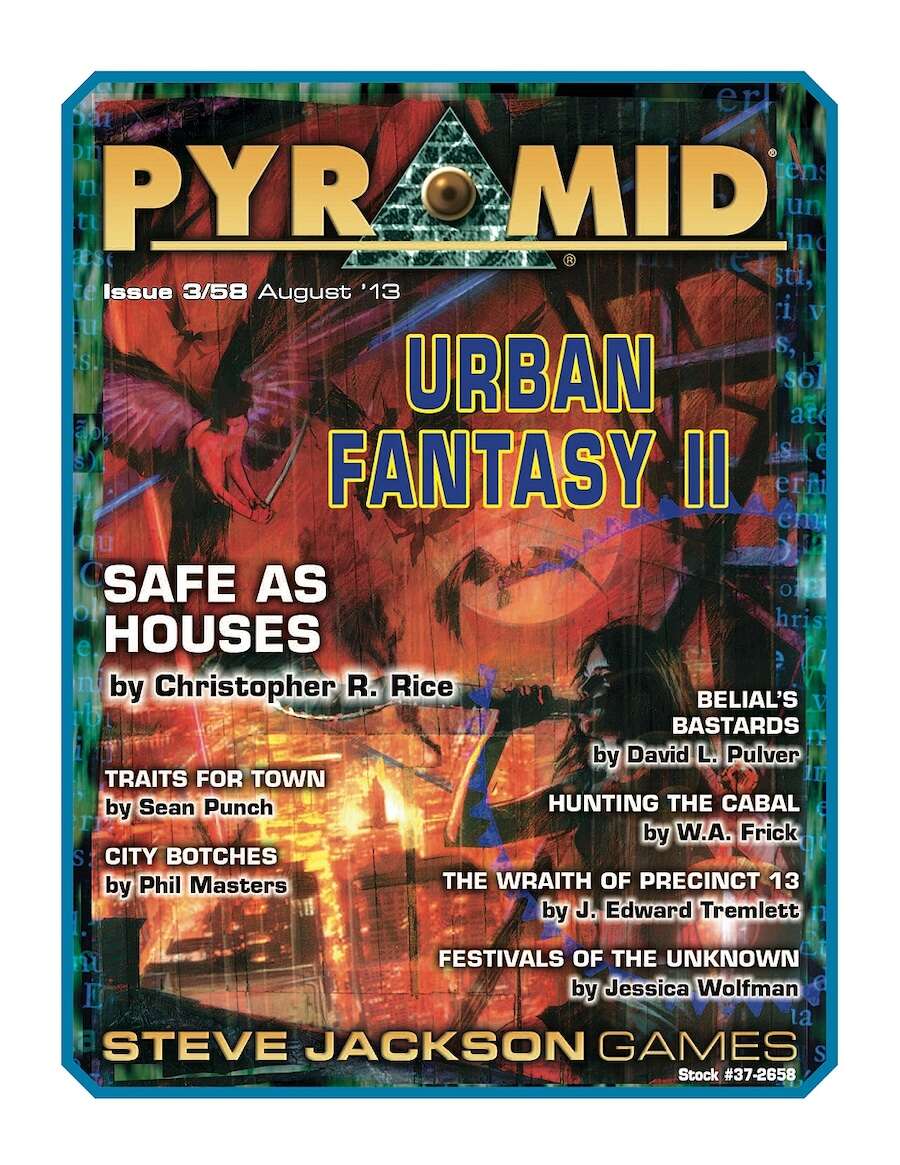 Pyramid #3/058: Urban Fantasy II - Steve Jackson Games | Pyramid for ...