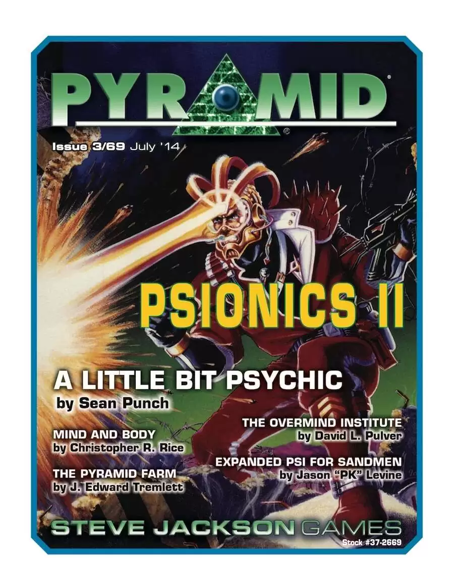 Pyramid #3/069: Psionics II - Steve Jackson Games | Pyramid for GURPS ...