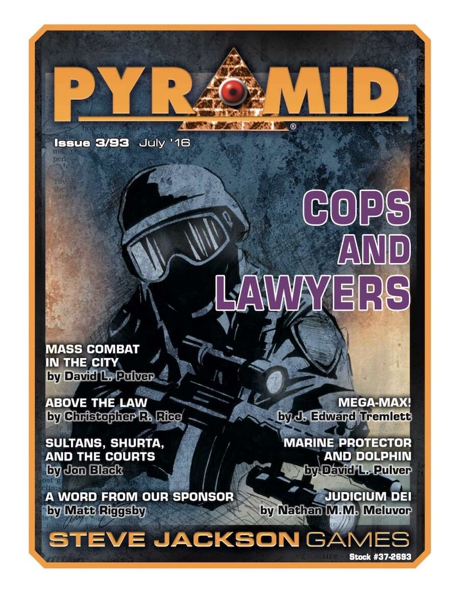Pyramid #3/093: Cops and Lawyers - Steve Jackson Games | Pyramid for ...