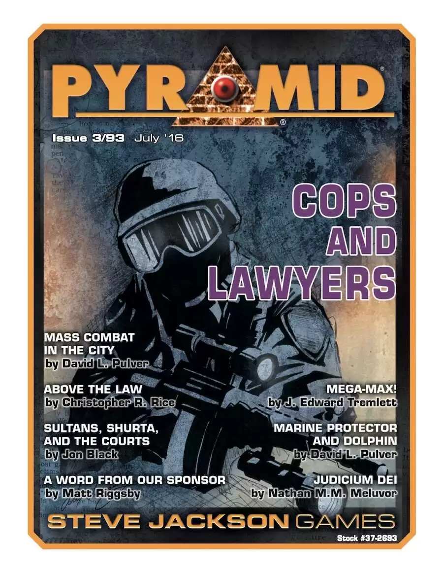 Pyramid #3/093: Cops and Lawyers - Steve Jackson Games | Pyramid for ...