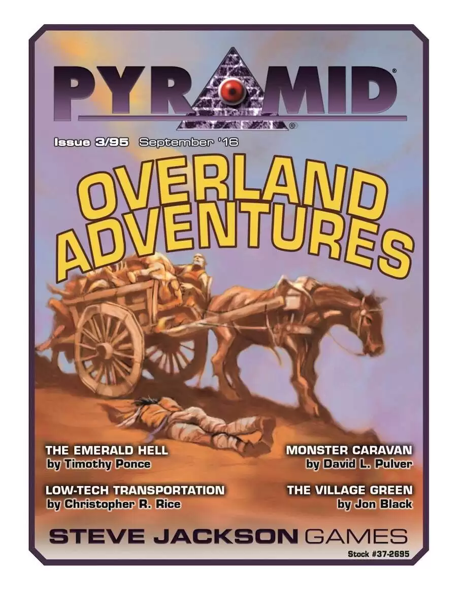 Pyramid #3/095: Overland Adventures - Steve Jackson Games | Pyramid for ...