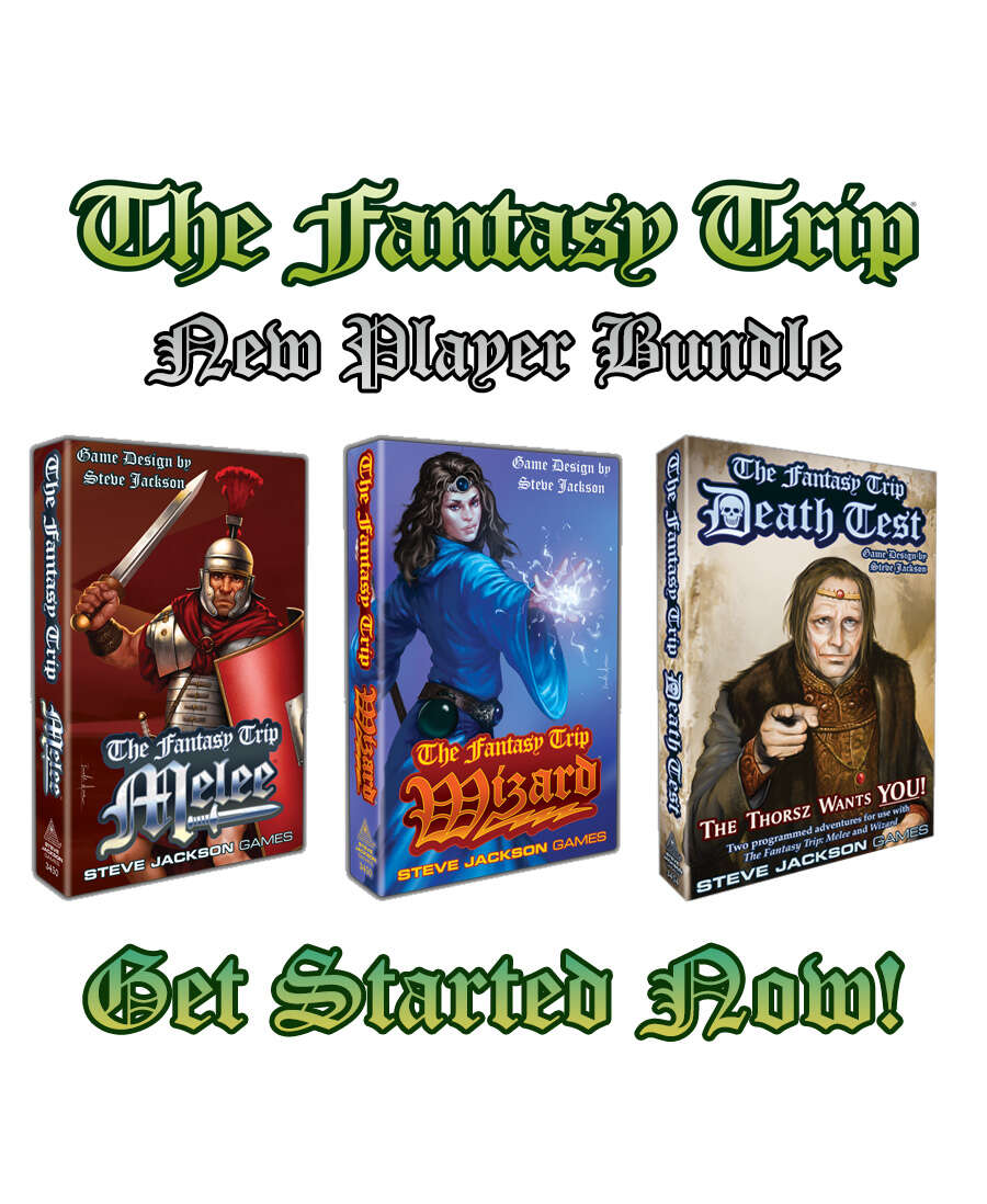 The Fantasy Trip New Player [BUNDLE] - Steve Jackson Games | The Fantasy Trip | DriveThruRPG