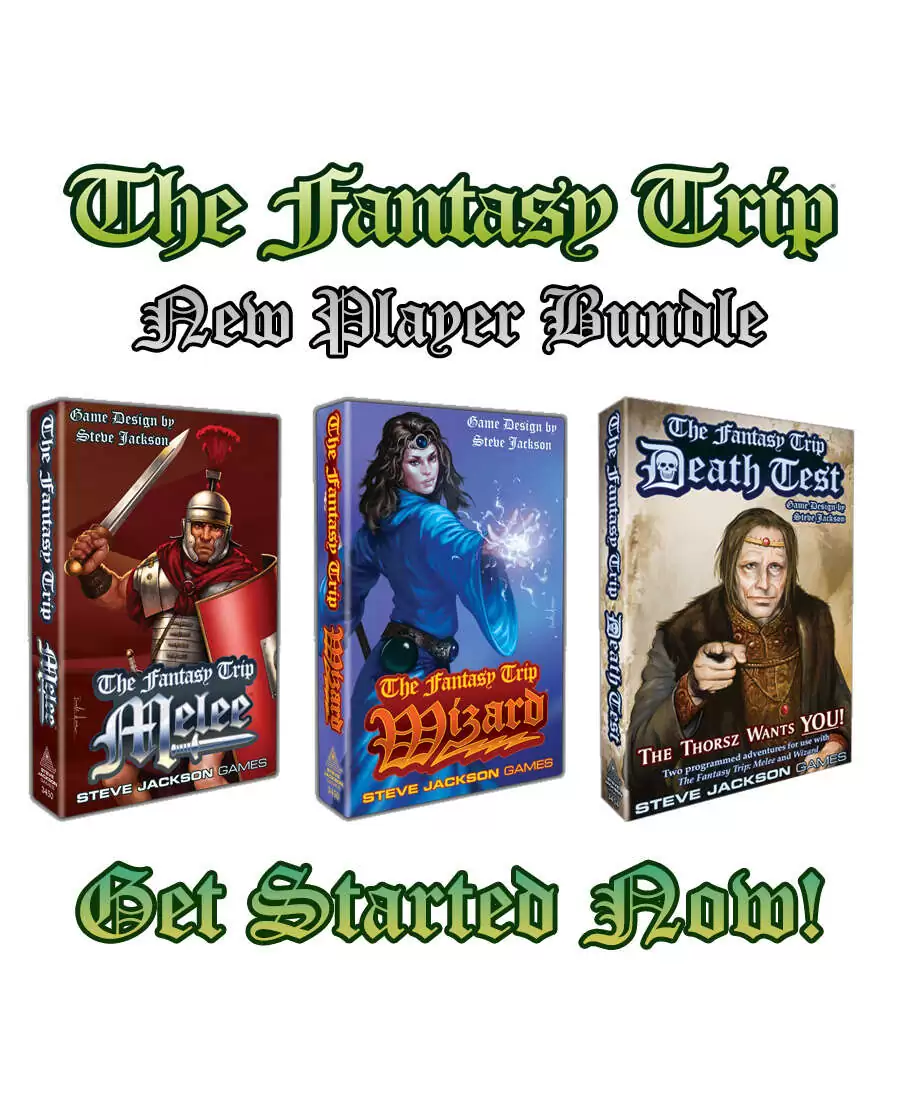 The Fantasy Trip New Player [BUNDLE] - Steve Jackson Games | The ...