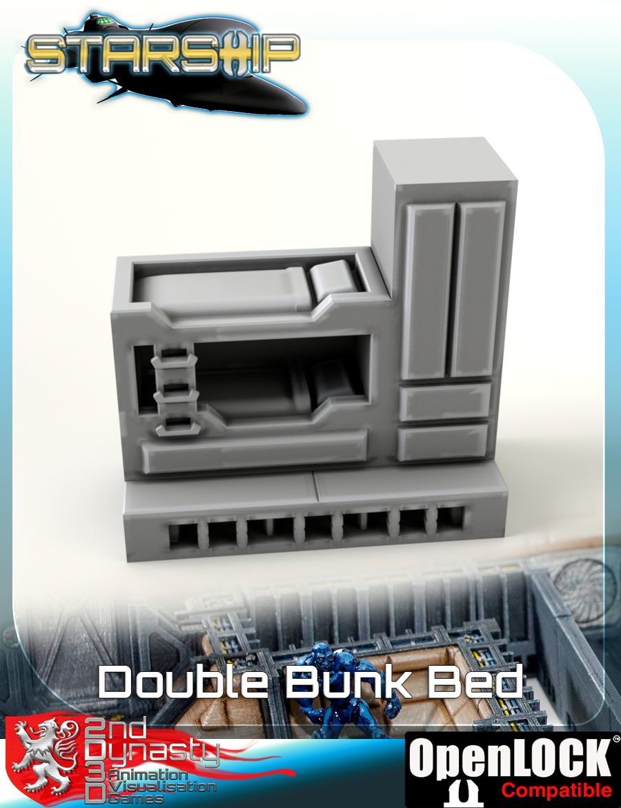 Starship Bunk Bed - 2nd Dynasty | Starship | DriveThruRPG