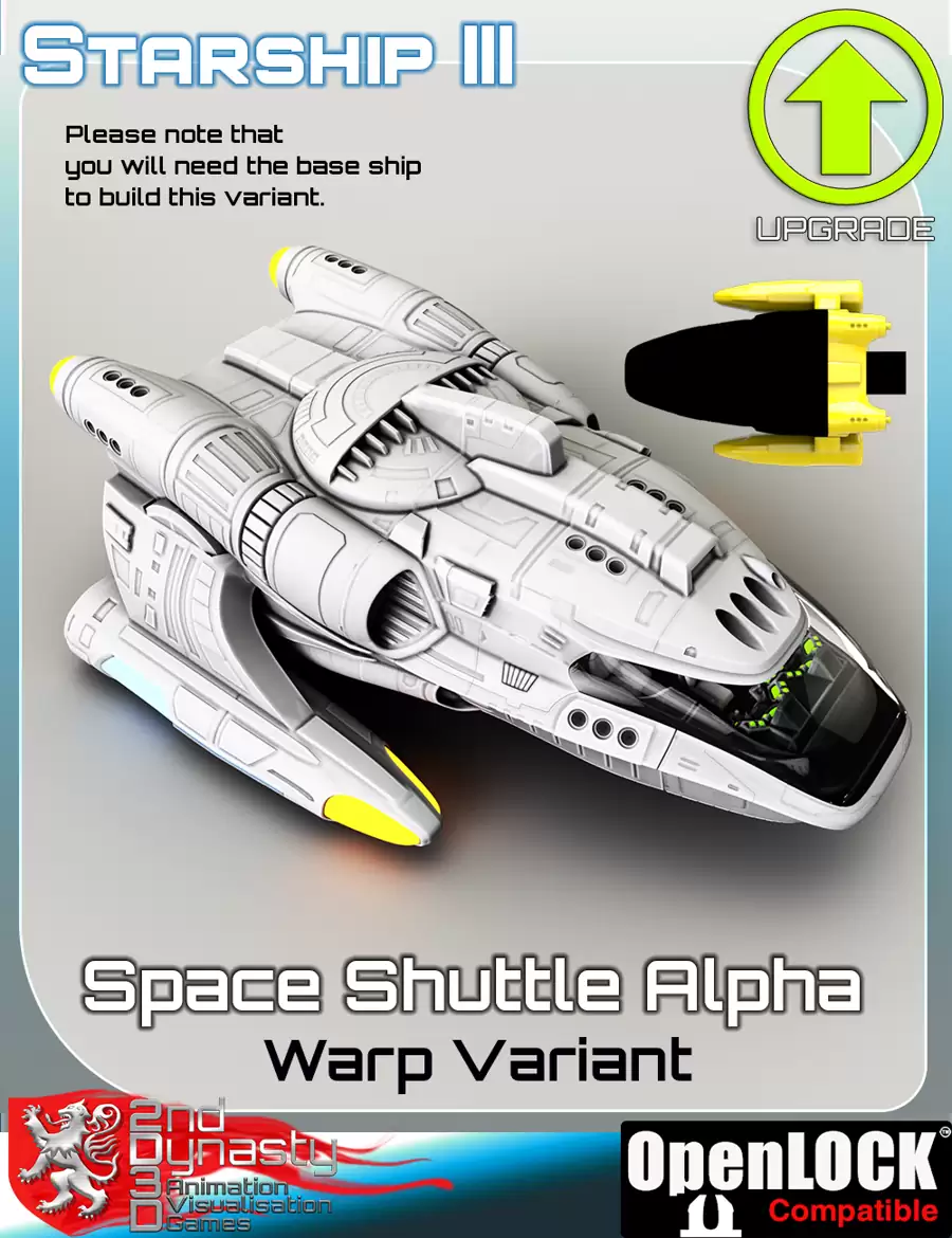 Space Shuttle Alpha Warp Variant - 2nd Dynasty | Starship III ...