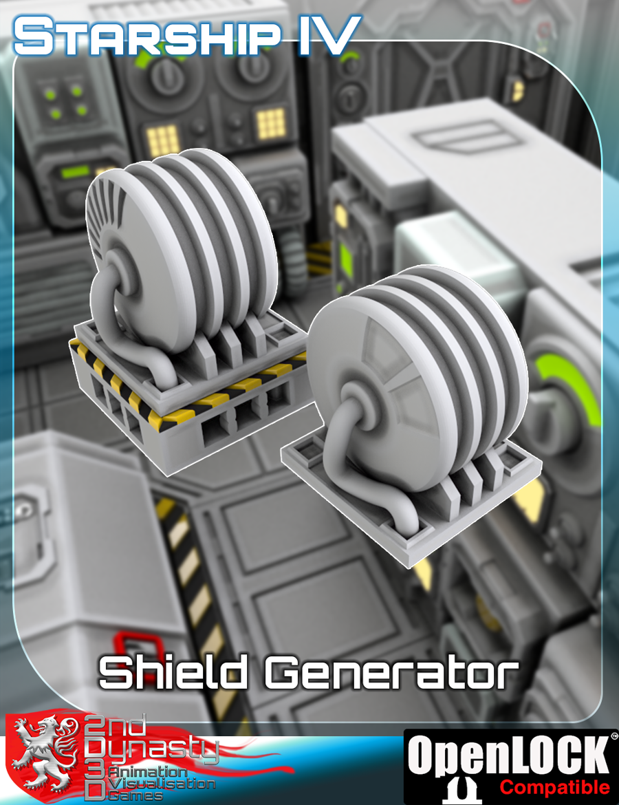 Shield Generator - 2nd Dynasty | Starship IV | DriveThruRPG