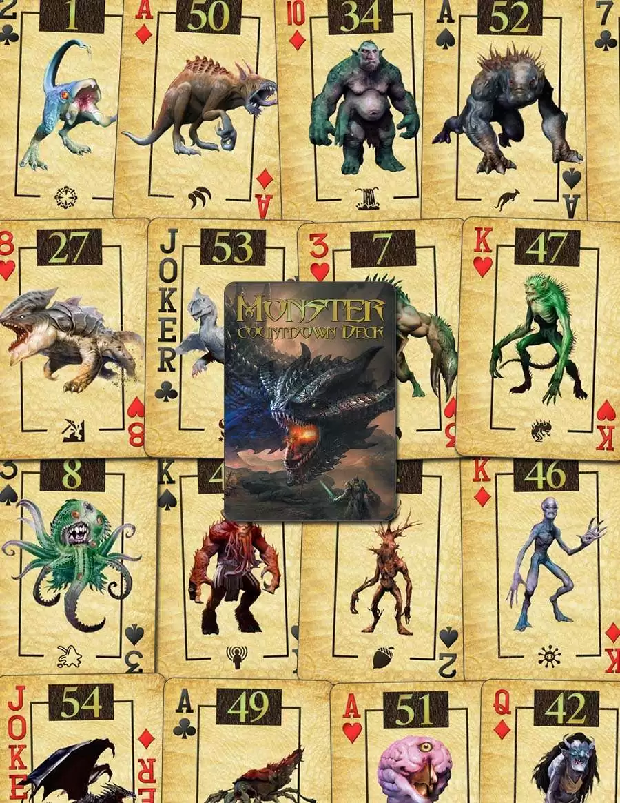Monster Countdown Deck - Zadmar Games | Decks | DriveThruRPG